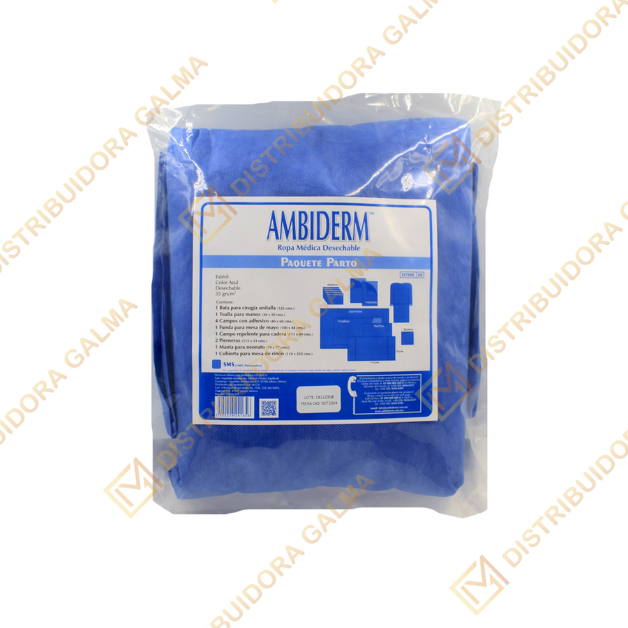 Paquete para Parto (AMBIDERM) – Distribuidora Galma
